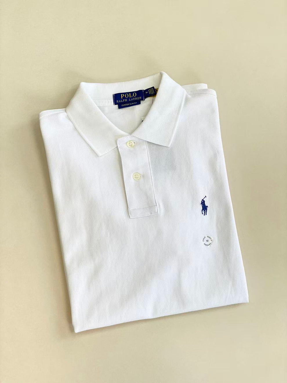 Men’s Classic Embroidered Pony Pique Polo Shirt – risercte